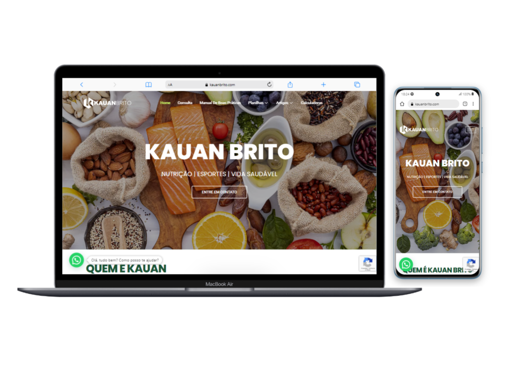 Kauan Brito | Criação de Site com WordPress